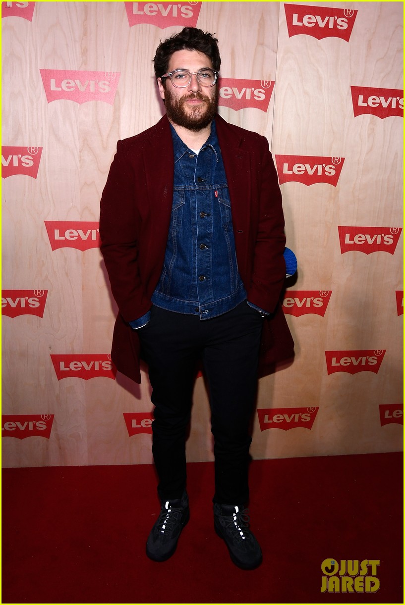 Ansel Elgort, Hailey Baldwin, & More Stars Step Out for Levi's Store ...