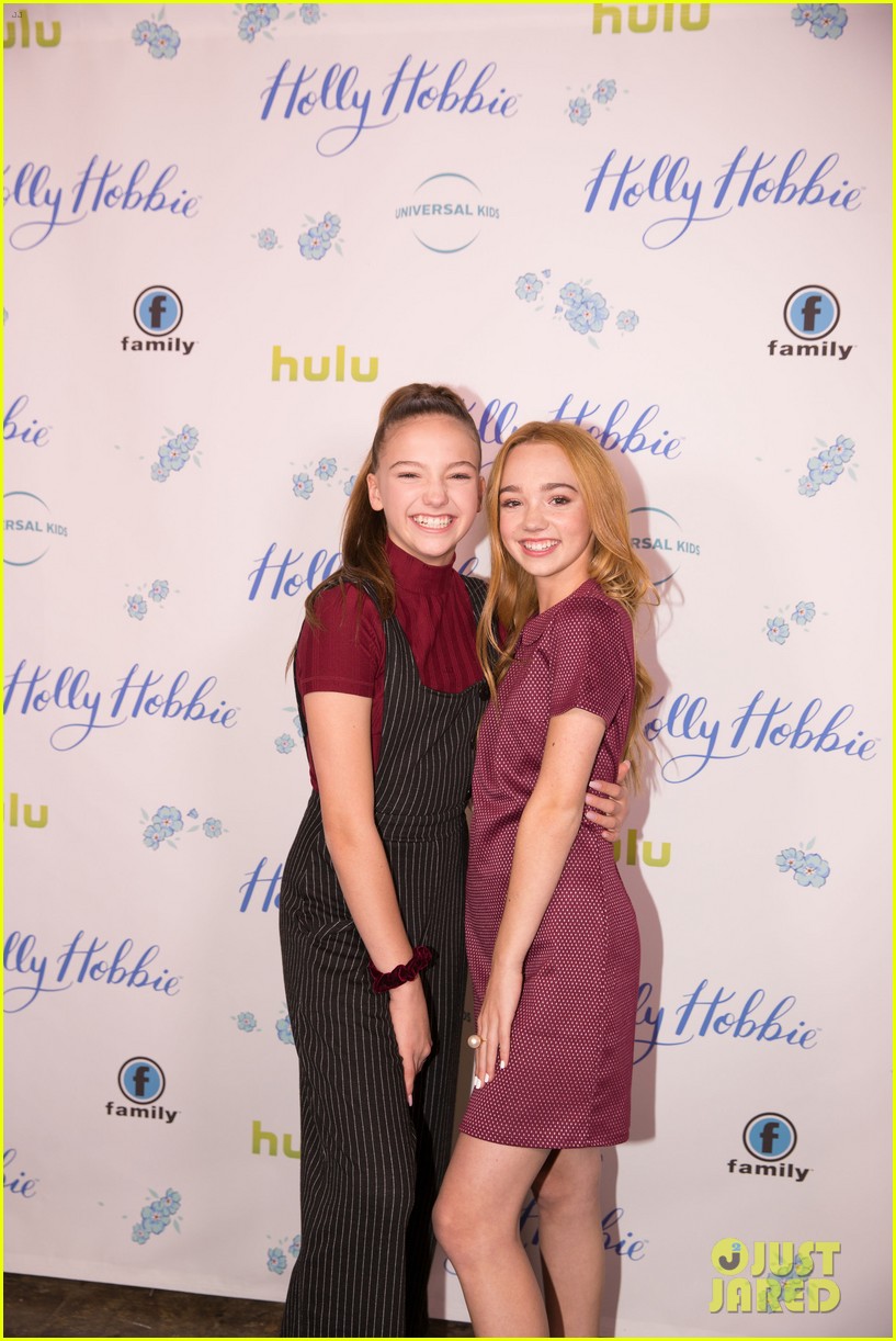 Ruby Jay Celebrates 'Holly Hobbie' Premiere With Jayden Bartels ...