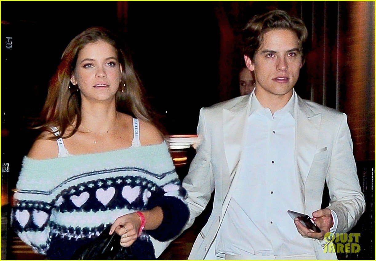 Dylan Sprouse & Girlfriend Barbara Palvin Get Silly at Victoria's Secret Fashion Show After ...
