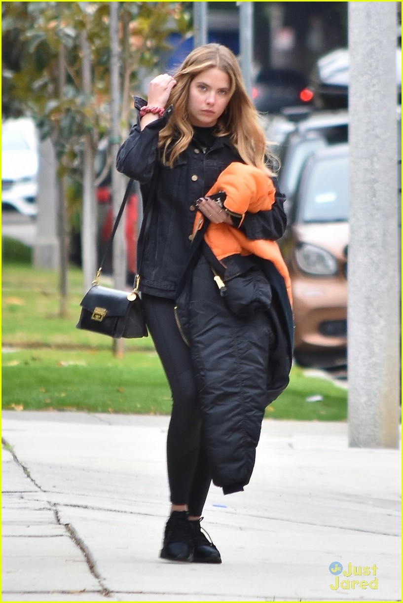 Ashley Benson Stops By Salon Before Heading To Portland | Photo 1204119 ...