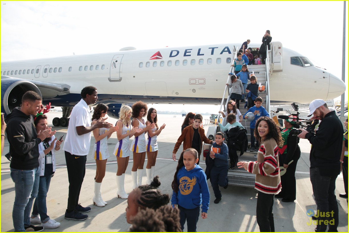 Joshua Rush & Kylee Russell Ring In The Holidays With Delta's Holiday ...