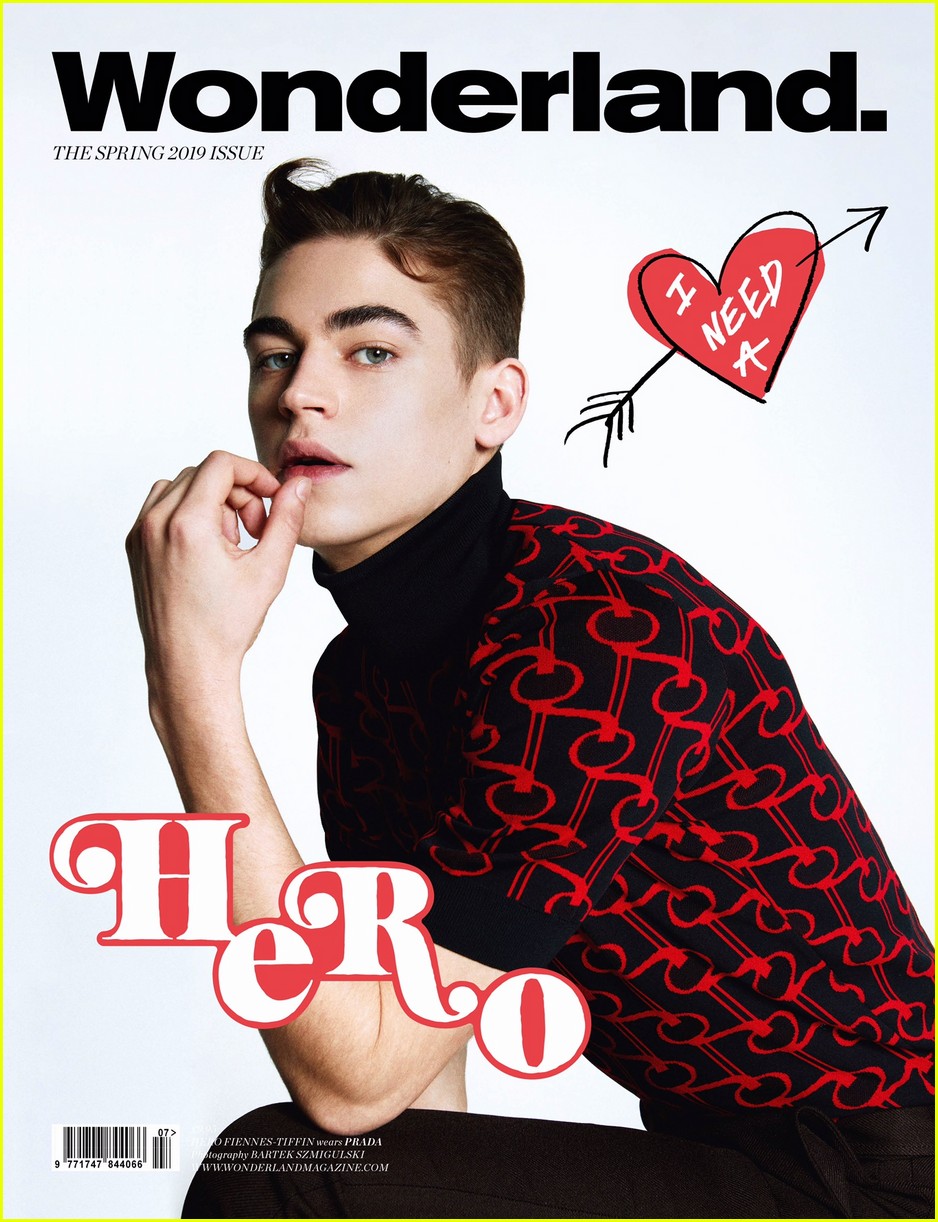 Hero Fiennes Tiffin Is So Handsome on the Cover of 'Wonderland ...