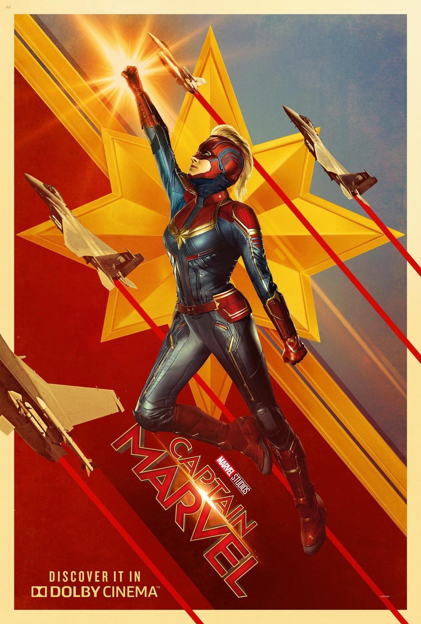 'Captain Marvel' Gets New Trailer & Posters Two Months Before Premiere ...