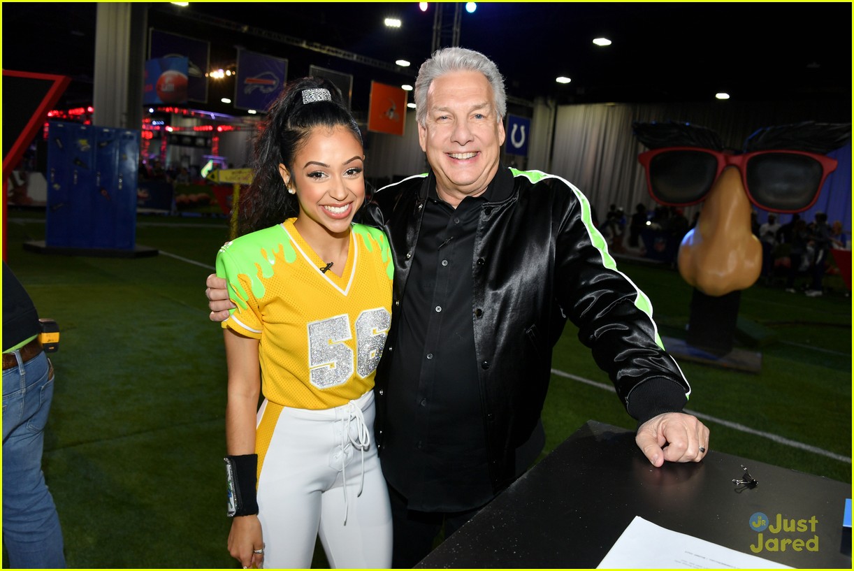 Liza Koshy Shoots Special Super Bowl Episode of 'Double Dare' | Photo ...