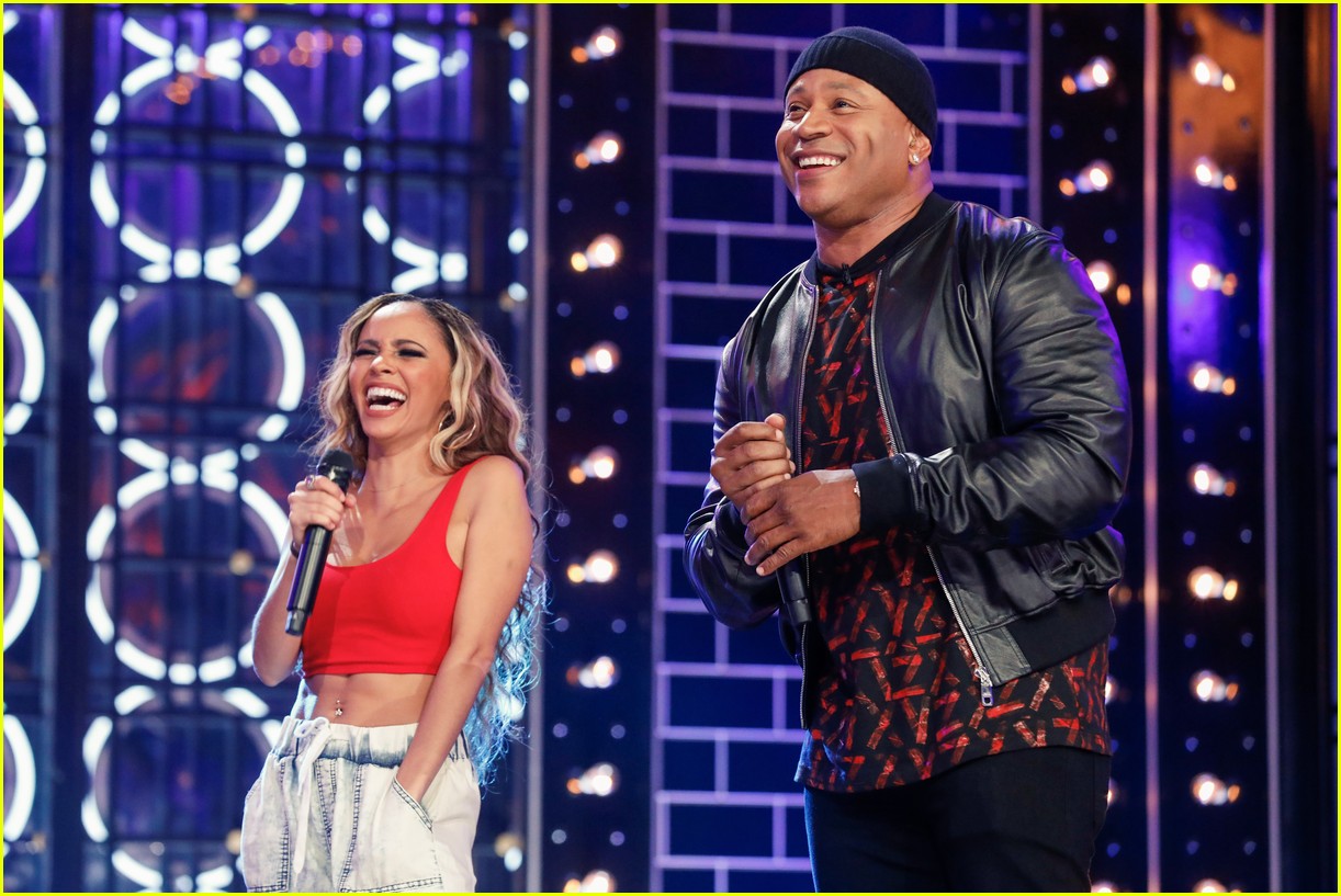 Full Sized Photo of vanessa morgan lip sync battle 02 | Vanessa Morgan ...