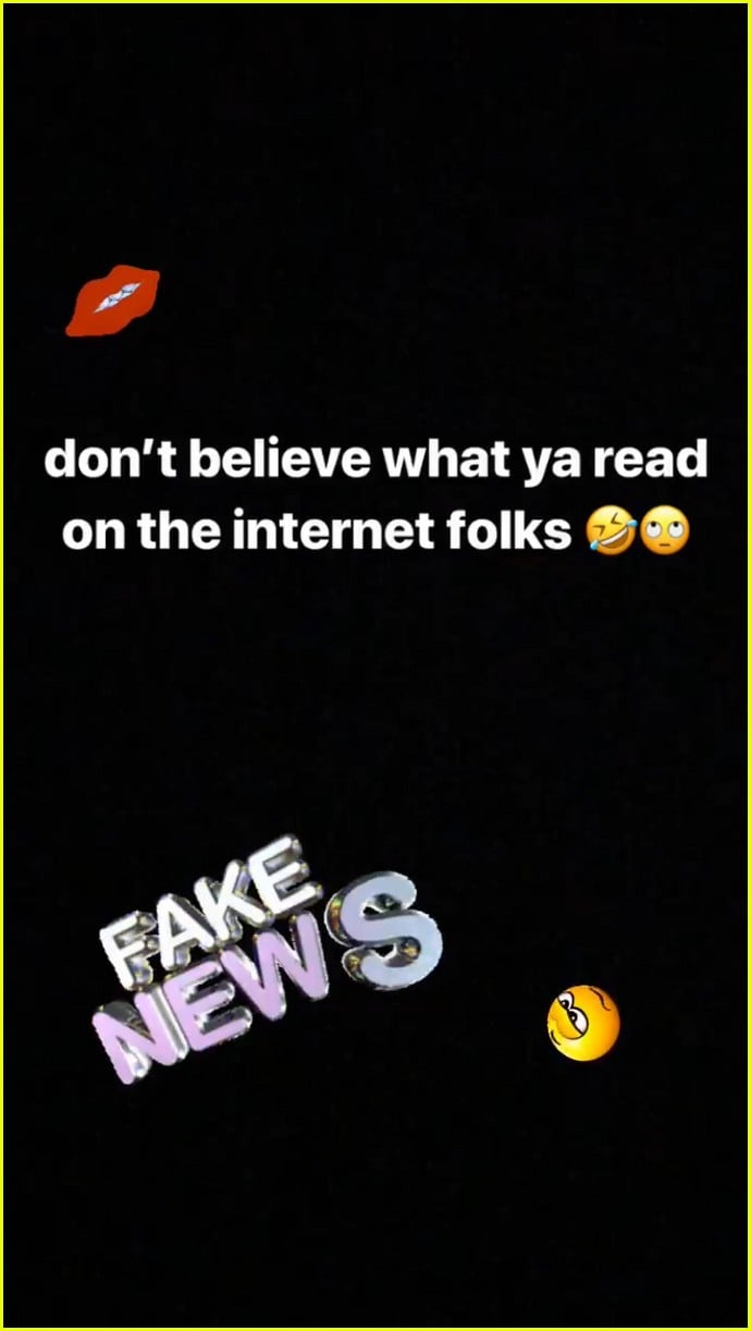 Full Sized Photo of hailey bieber slams fake news 01 | Hailey Bieber ...