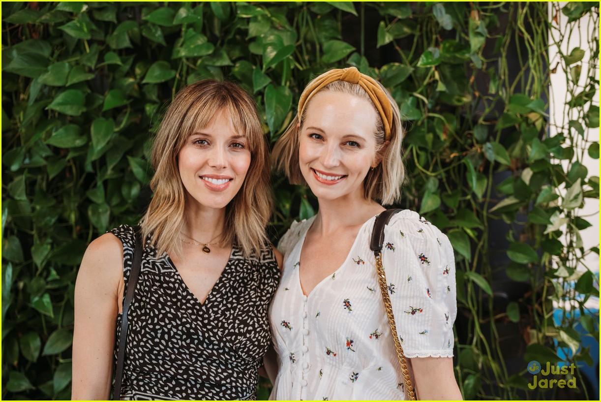 Candice King & Kayla Ewell Have Some Girl Time at lululemon's RCVR ...