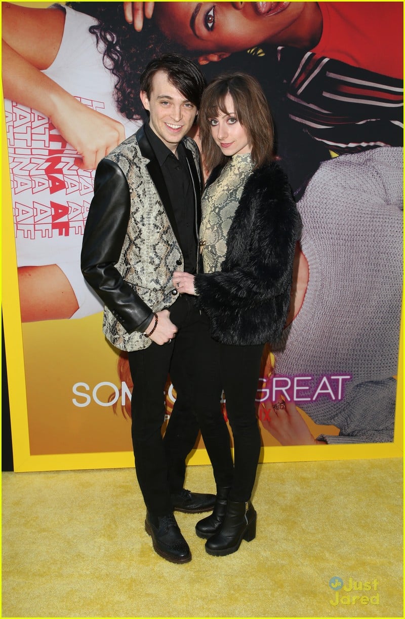 Allisyn Ashley Arm & Fiance Dylan Riley Snyder Have Matching Moment at 'Someone Great' Premiere ...