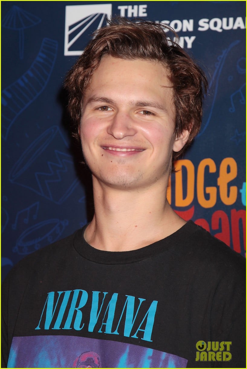 Ansel Elgort is All Smiles at Garden of Dreams Talent Show! | Photo ...
