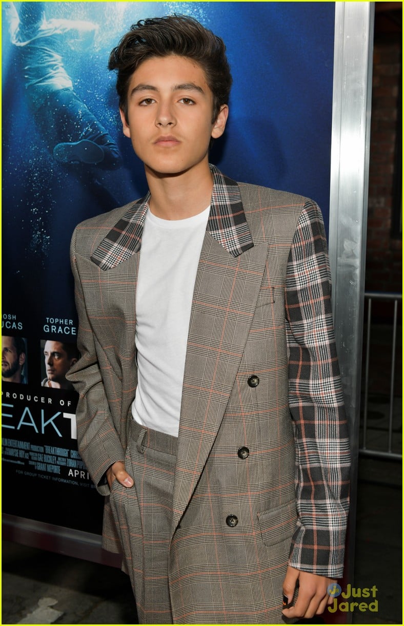 Marcel Ruiz, Ali Skovbye & More Step Out For 'Breakthrough' Premiere in ...