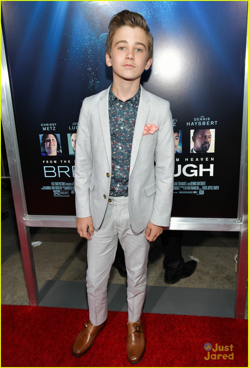 Marcel Ruiz, Ali Skovbye & More Step Out For 'Breakthrough' Premiere in ...