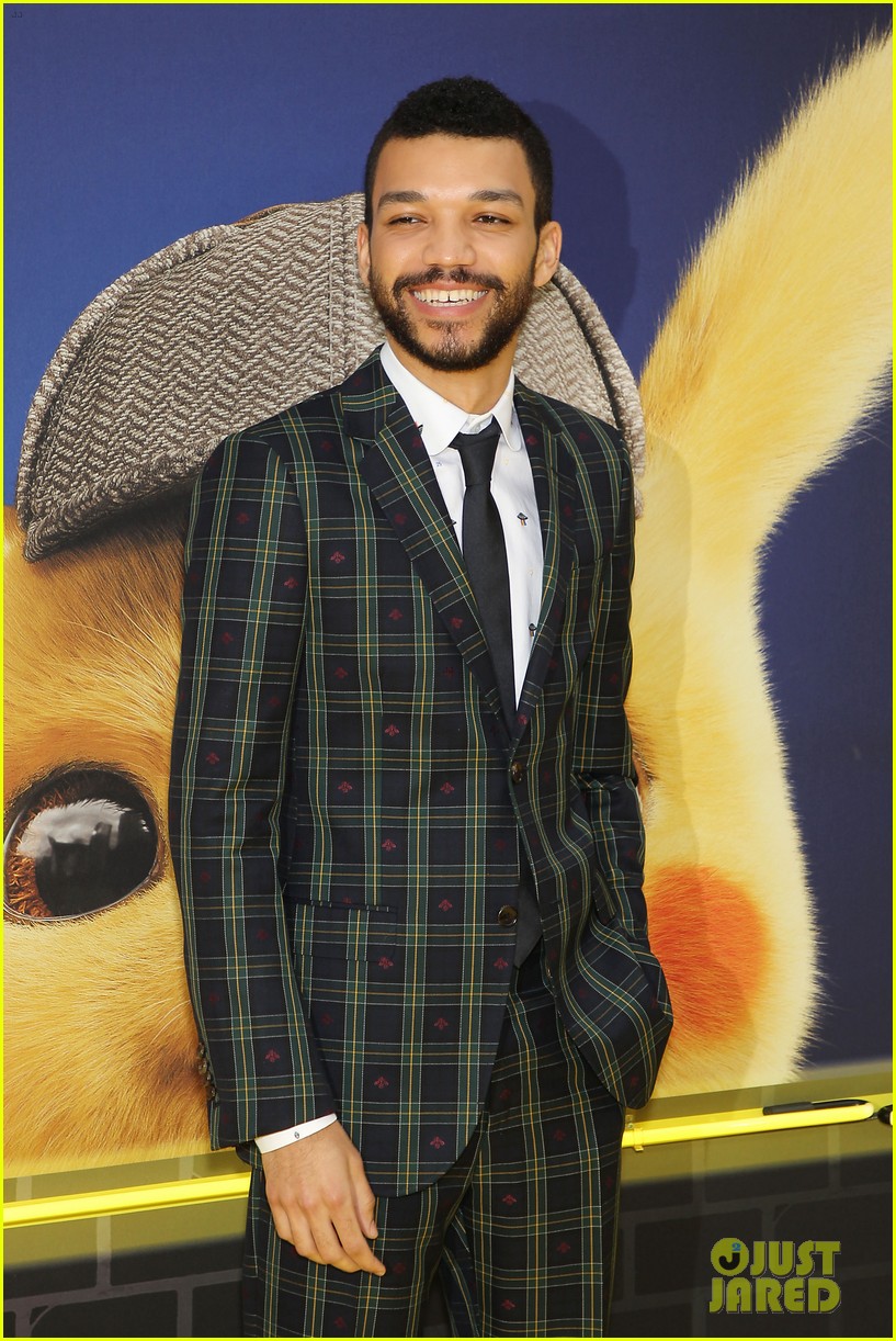 Justice Smith Joins Kathryn Newton at 'Detective Pikachu' NYC Premiere ...