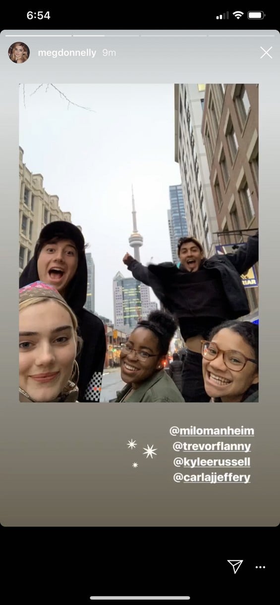 Meg Donnelly & Milo Manheim Hang with 'Zombies 2' Co-stars in Toronto ...