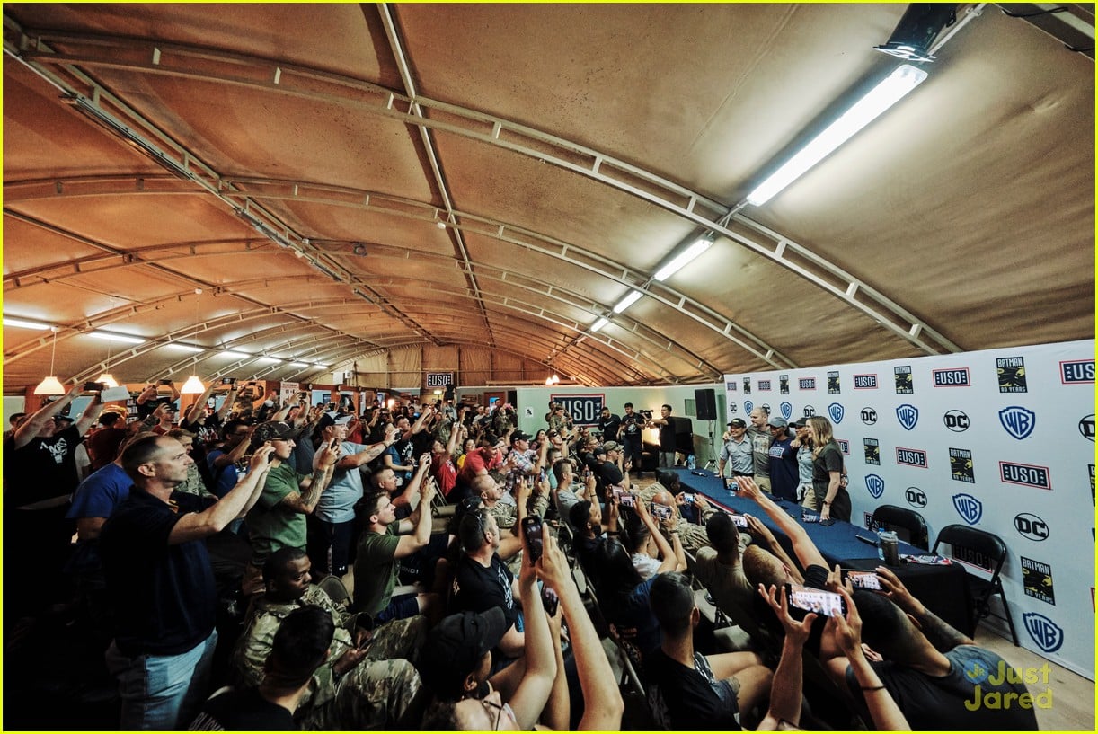 Candice Patton, Danielle Panabaker & Nafessa Williams Visit Troops in ...