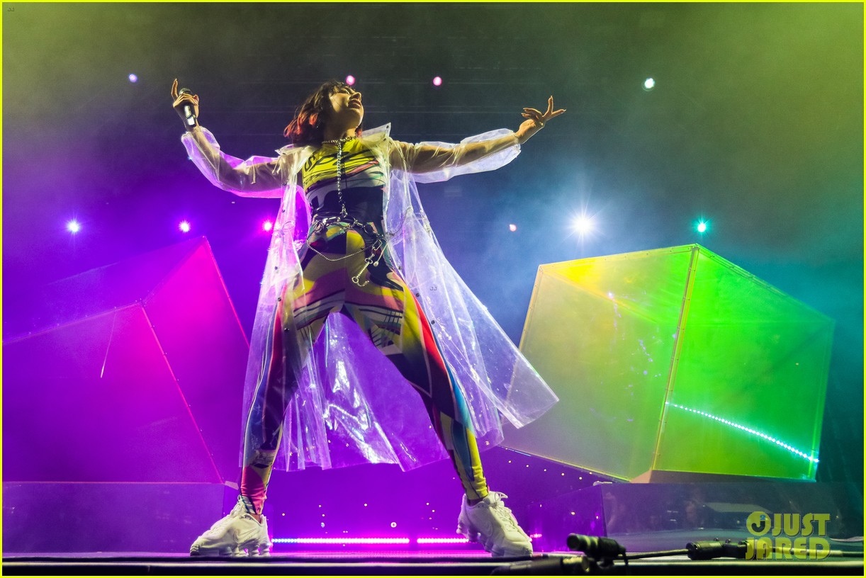 Charli XCX Rocks Neon Green For World Pride Concert Event | Photo ...