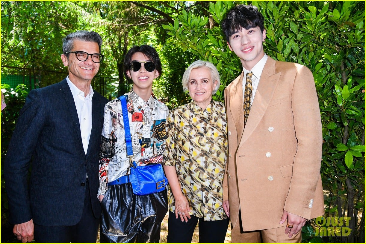 Riverdale's Rob Raco Grabs Front Row Seat at Fendi's Milan Fashion Show ...