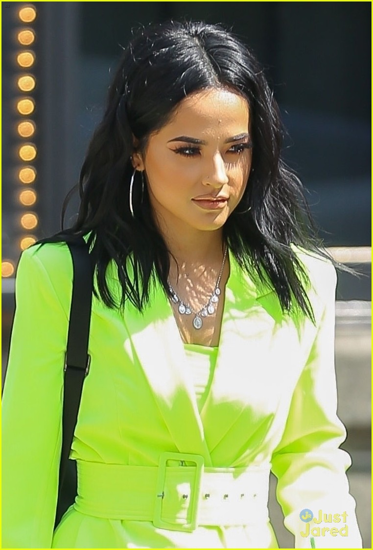 Becky G Stuns in Neon Green Ahead of Amazon Prime Day Concert | Photo ...