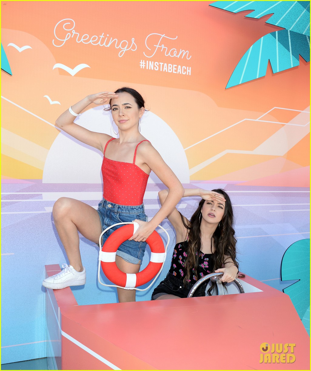 Eva Gutowski & Brent Rivera Couple Up at #InstaBeach! | Photo 1248375 ...