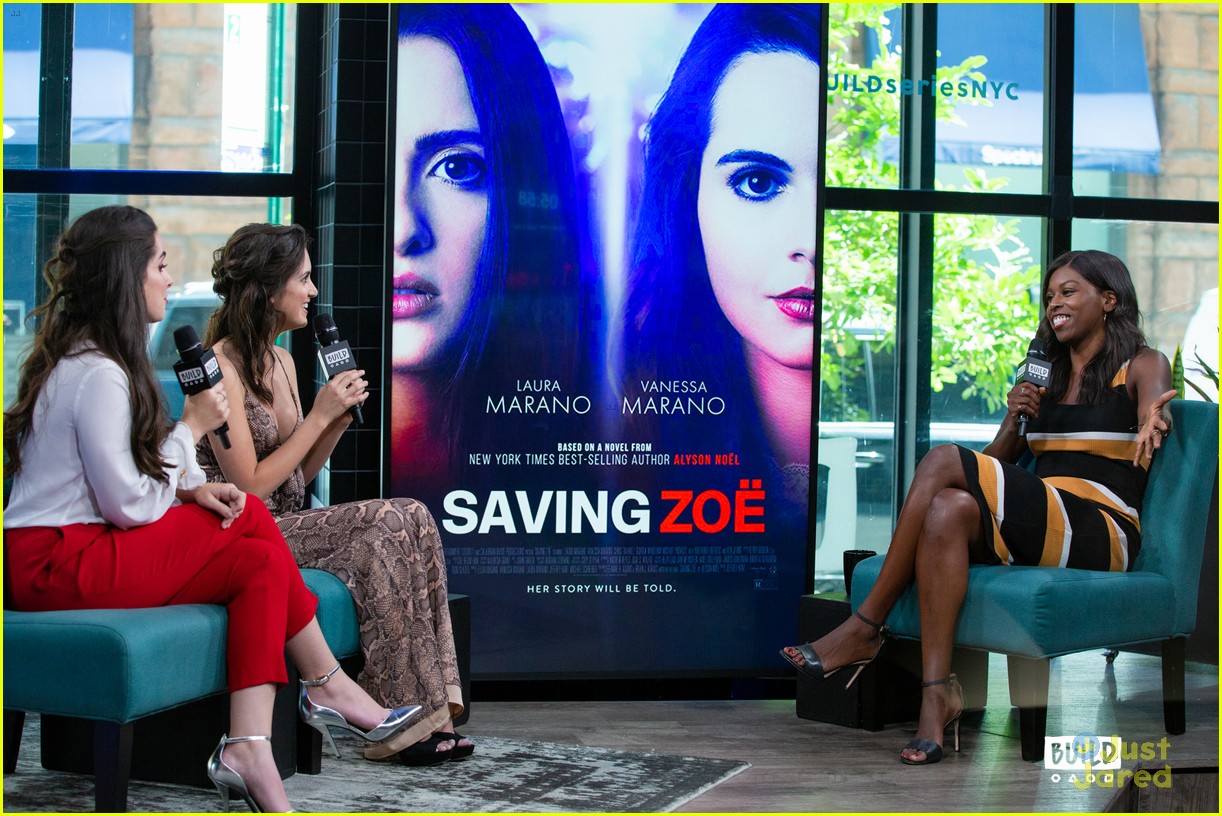 Laura & Vanessa Marano Promote New Movie 'Saving Zoe' in NYC | Photo 1247064 - Photo Gallery ...