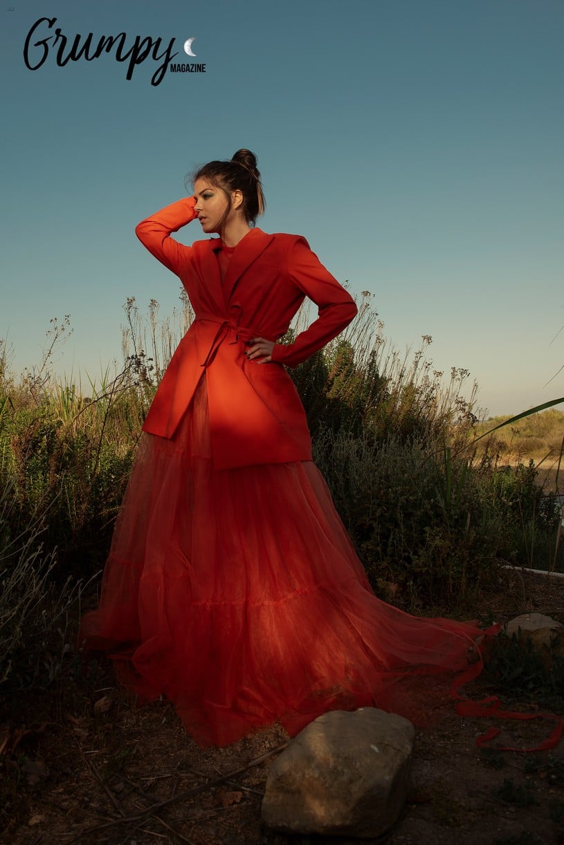 Full Sized Photo of marie avgeropoulos grumpy magazine quotes 04 ...