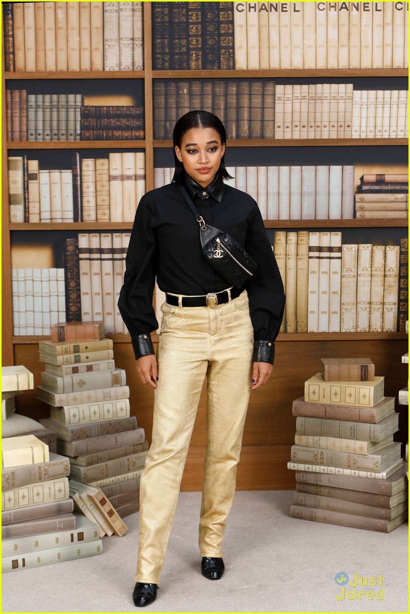 Rowan Blanchard Steps Out in Gorgeous Blue Gown For Paris Fashion Week ...