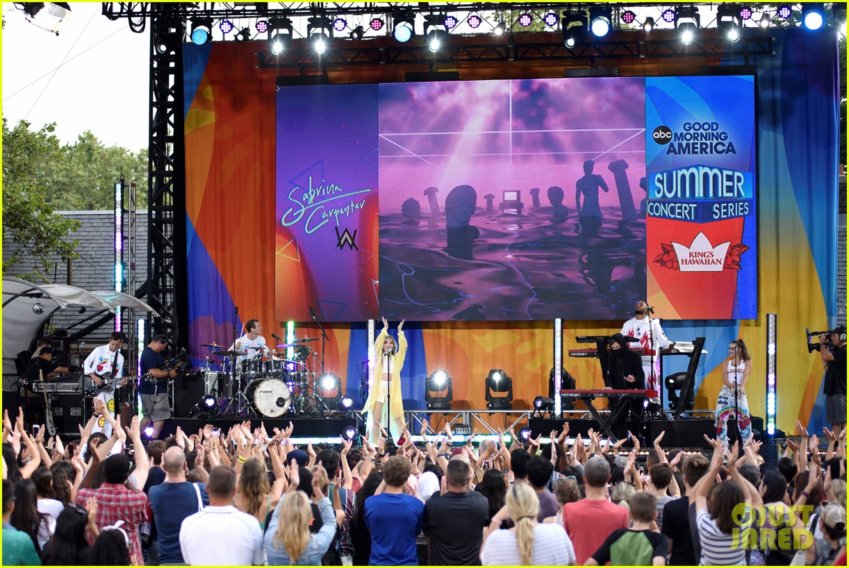 Sabrina Carpenter Takes Over 'Good Morning America' Summer Concert ...