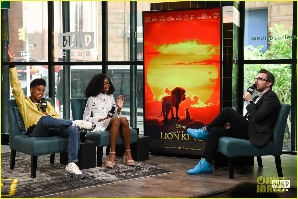 Shahadi Wright Joseph & JD McCrary Recorded Vocals For 'The Lion King ...