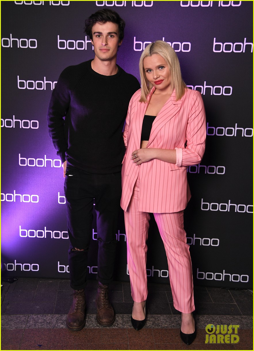 Alli Simpson Attends Boohoo Housewarming Party With Boyfriend Mitchell ...