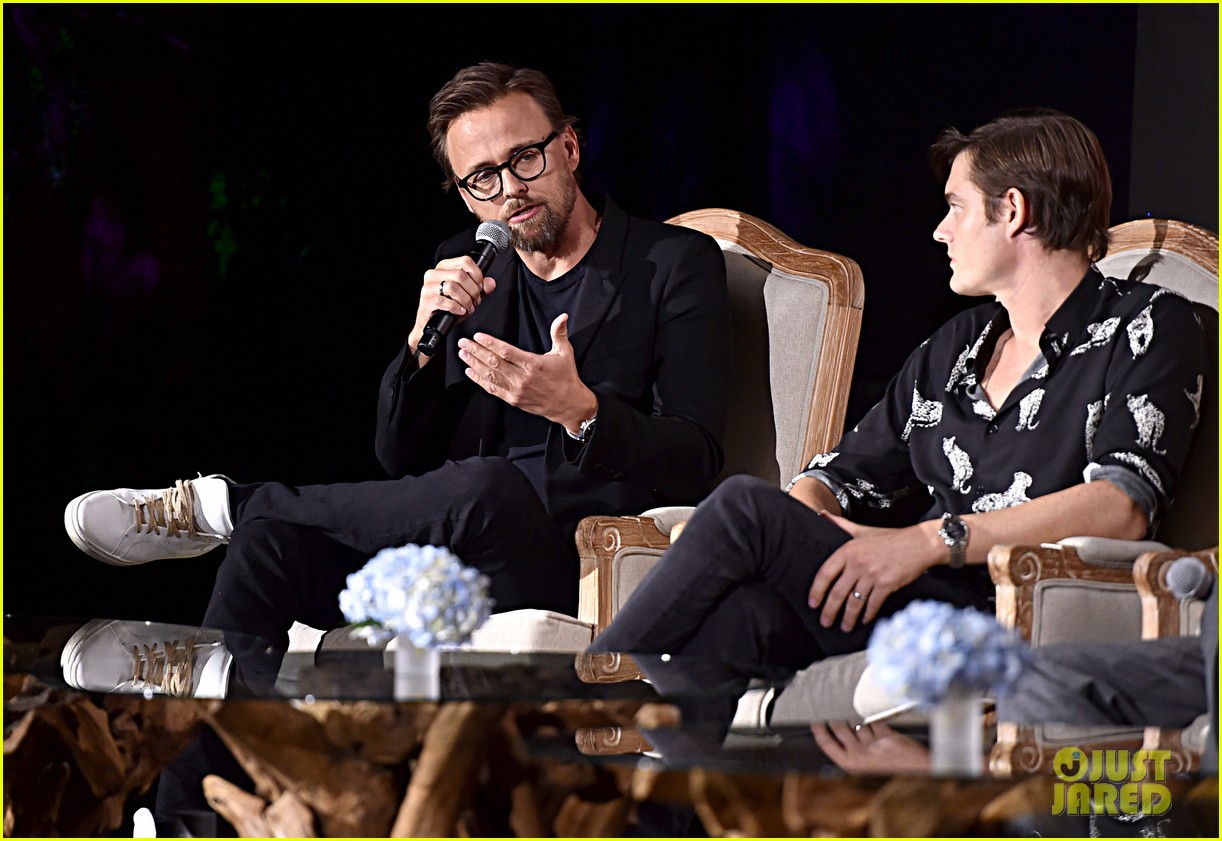 Elle Fanning & Harris Dickinson Join 'Maleficent' Stars at Beverly ...