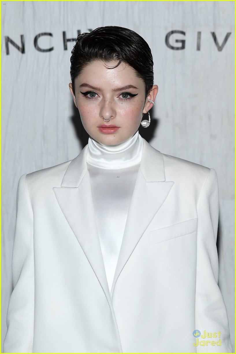 Chilling Adventures of Sabrina's Lachlan Watson Attends Paris Fashion ...