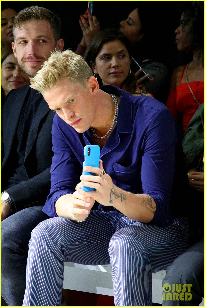 Cody Simpson Sports Stripes During New York Fashion Week Shows | Photo ...