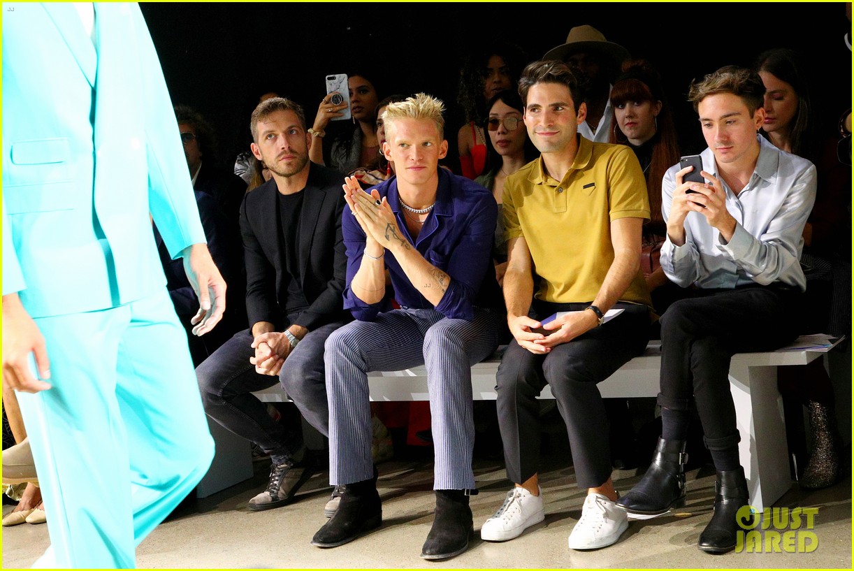 Cody Simpson Sports Stripes During New York Fashion Week Shows | Photo ...