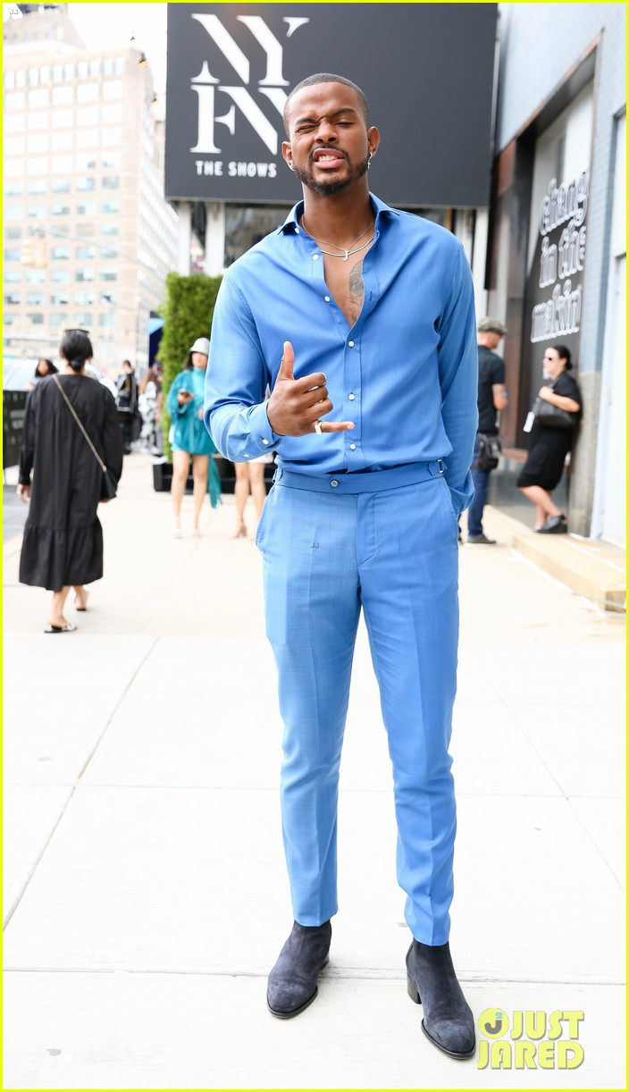Trevor Jackson Walked In His First Fashion Show at New York Fashion ...