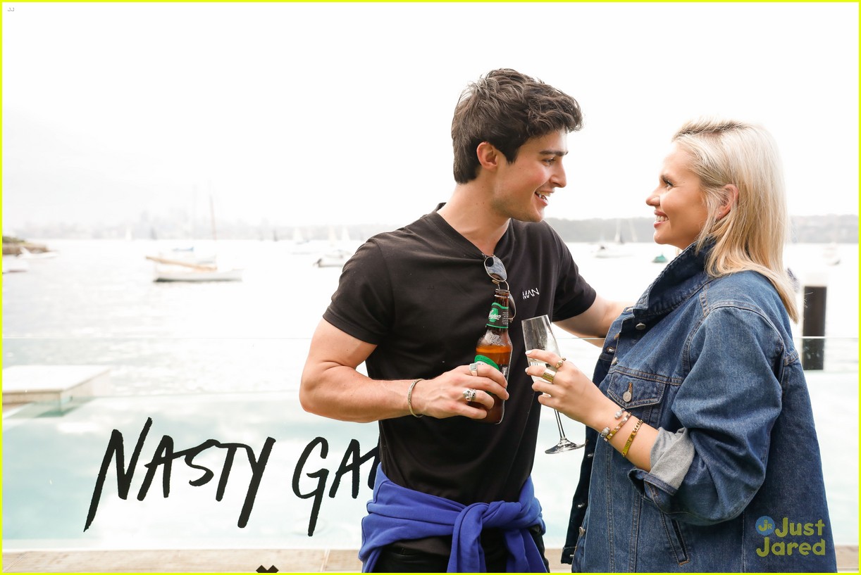 Alli Simpson & Boyfriend Mitchell Bourke Couple Up For Nasty Gal x ...