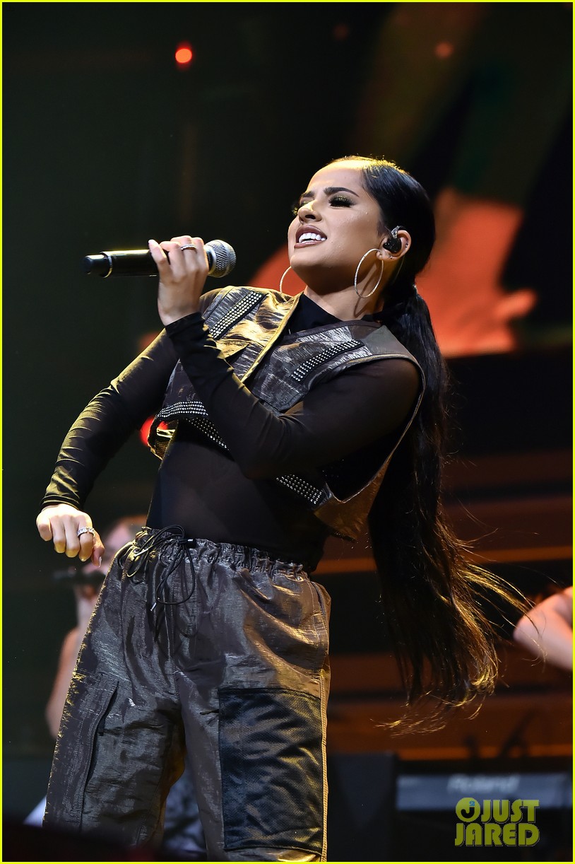 Full Sized Photo of becky g rocks the stage at rock the vote concert 08 ...