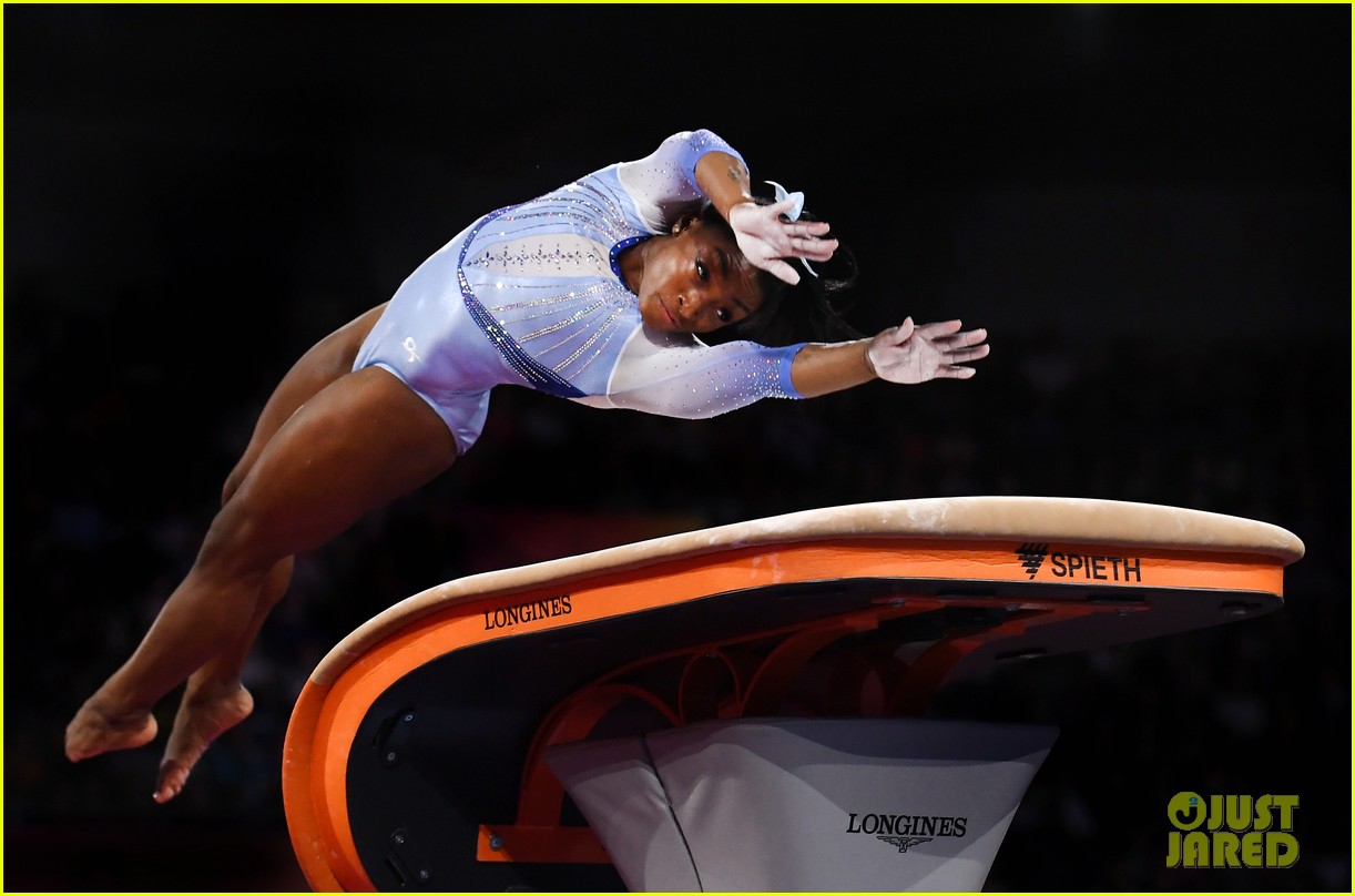 Full Sized Photo Of Simone Biles Makes History Again Gets Two Skills