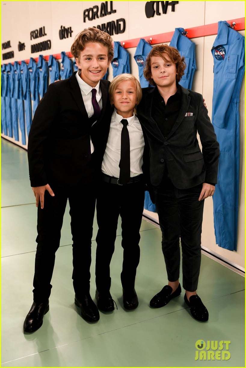 Olivia Trujillo & Jaeden Martell Premiere New Apple TV+ Show 'For All ...