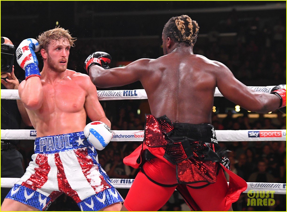 Logan Paul Congratulates KSI After Losing Boxing Rematch | Photo ...