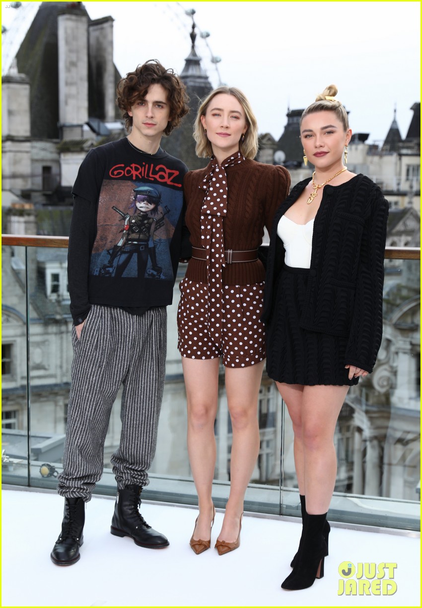 Timothee Chalamet & Saoirse Ronan Bring 'Little Women' To London ... Timothee Chalamet & Saoirse Ronan Bring 'Little Women' To London ...