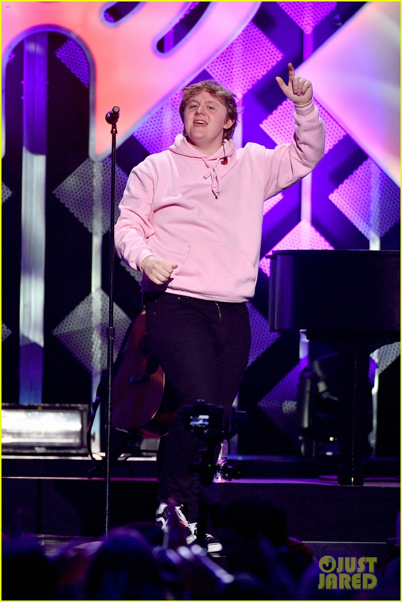 Niall Horan & Lewis Capaldi Ham It Up Backstage at Z100's Jingle Ball ...