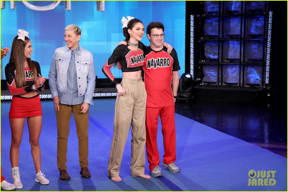 Watch the 'Cheer' Cast Teach Kendall Jenner a Few Stunts! | Photo ...