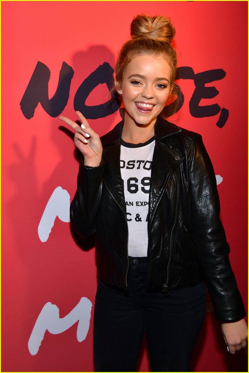 Meg Donnelly Kicks Off Grammy Weekend With Lucky Brand! | Photo 1284597 ...