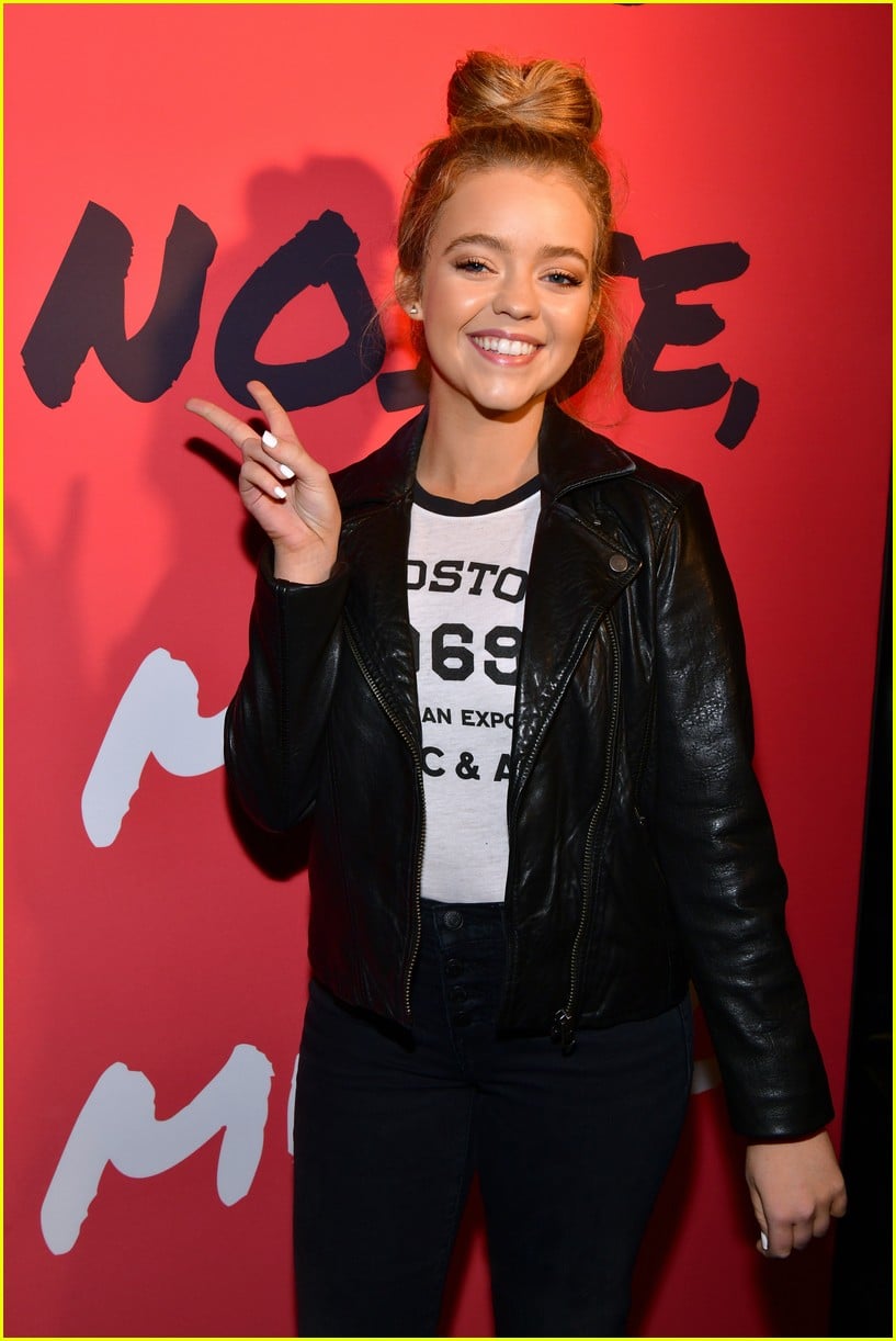 Meg Donnelly Kicks Off Grammy Weekend With Lucky Brand! | Photo 1284598 ...