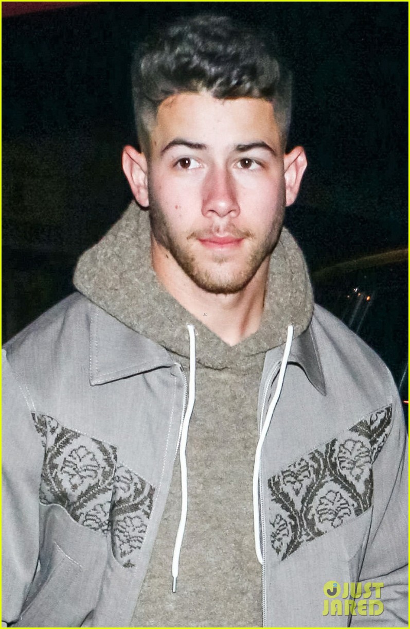 Nick Jonas Grabs Dinner Out in LA Ahead of Grammy Awards Performance ...