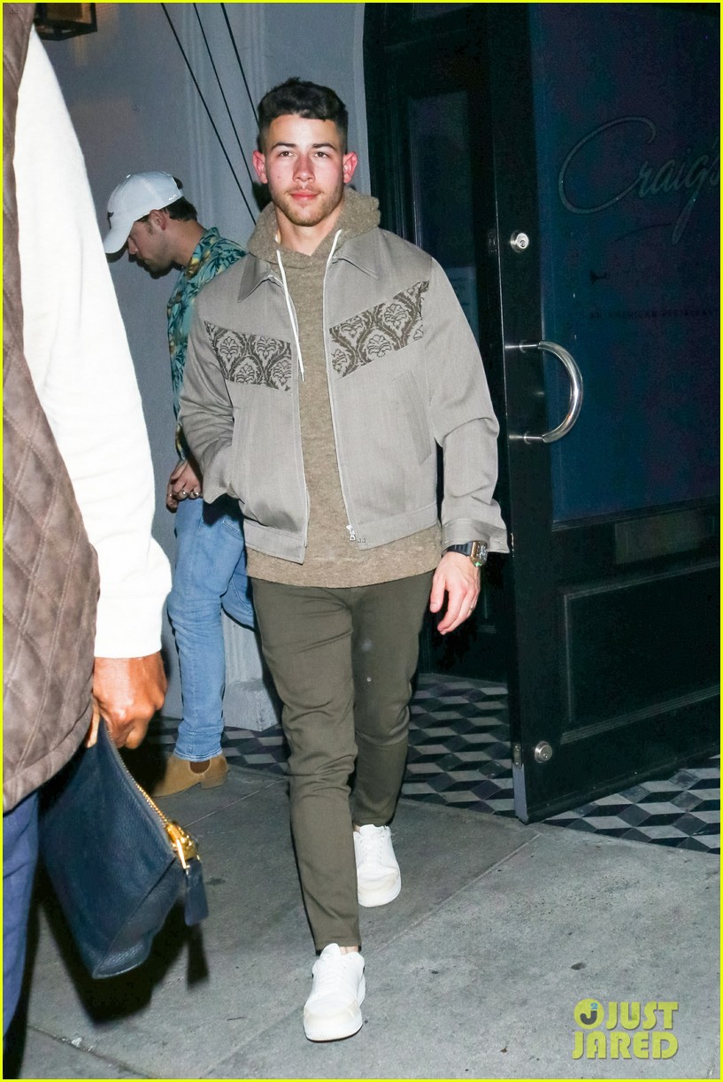 Nick Jonas Grabs Dinner Out in LA Ahead of Grammy Awards Performance ...
