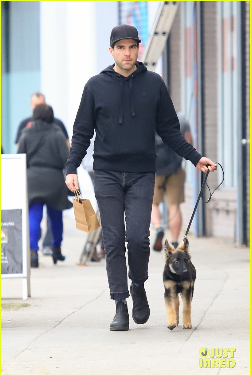 Brandon Flynn Joins Actor Zachary Quinto for a Dog Walk | Photo 1283983 ...