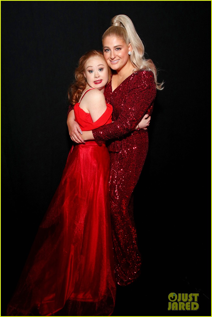 Meghan Trainor Dazzles in Red Jumpsuit For Go Red Fashion Show in NYC ... Meghan Trainor Dazzles in Red Jumpsuit For Go Red Fashion Show in NYC ...