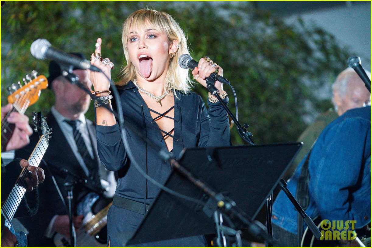 Miley Cyrus Celebrates The 50th Anniversary of The Doors' Album ...