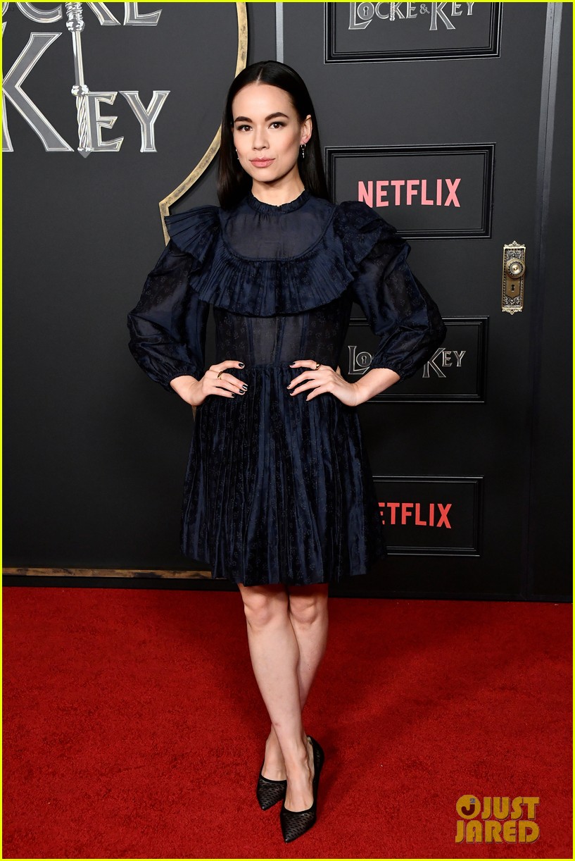 Sabrina Carpenter Supports Griffin Gluck at 'Locke & Key' Premiere ...