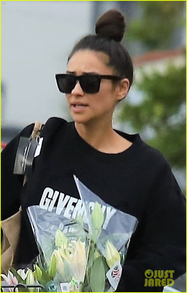 Shay Mitchell Makes Grocery Run With Her Family During Coronavirus ...